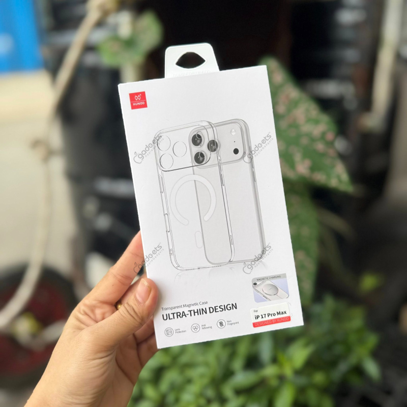 Xundd ULTRA-THIN Transparent Magnetic Case for iPhone 17 Series