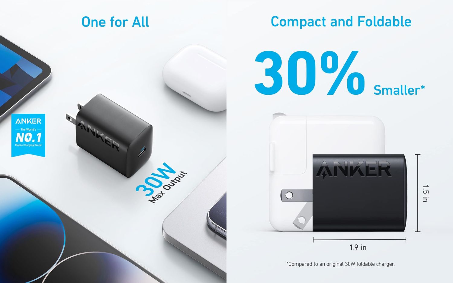 Anker USB-C Charger - 30W Price in Bangladesh
