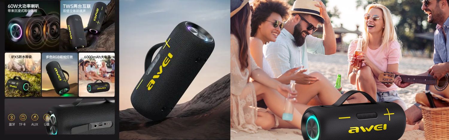 Awei KA10 Outdoor Wireless Speaker Price in Bangladesh
