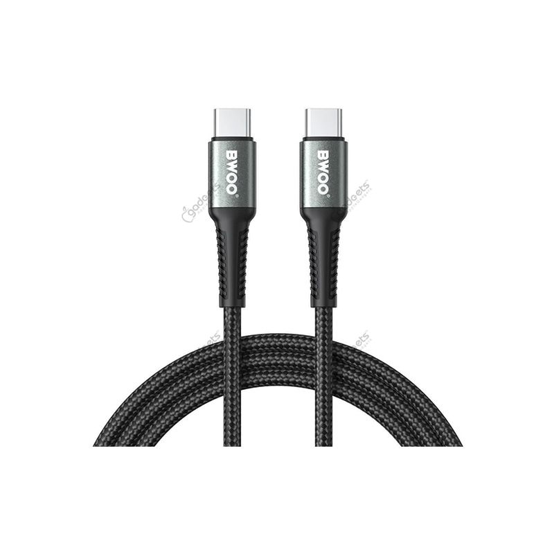 BWOO BO-X288C-C 2M PD 60W Nylon Braided Type-C Cable Price in Bangladesh
