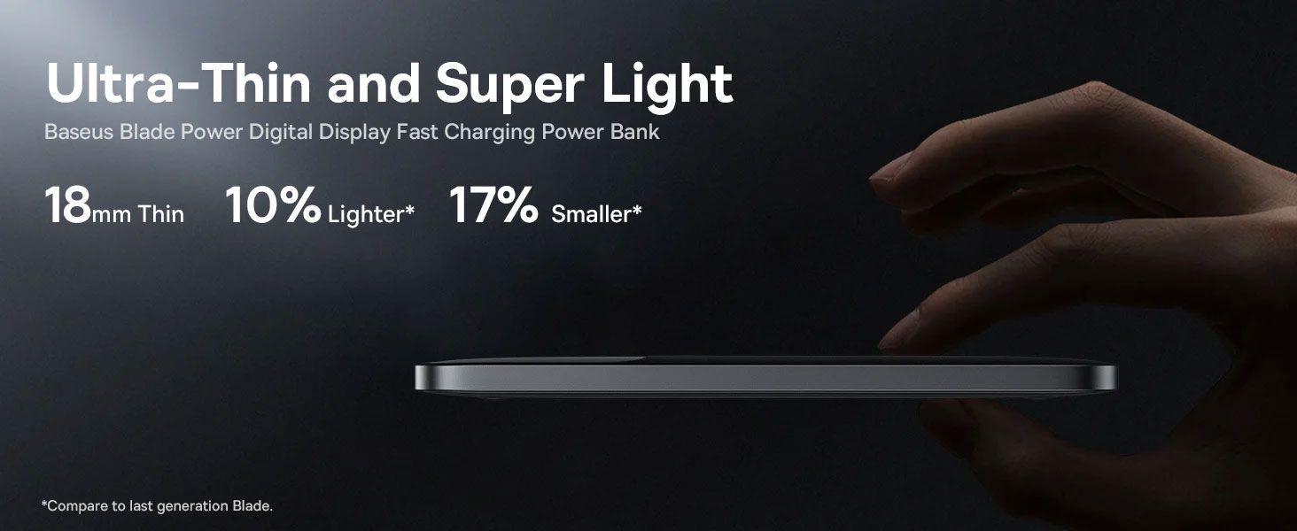 Baseus Blade HD 20000mAh Power Bank price in Bangladesh