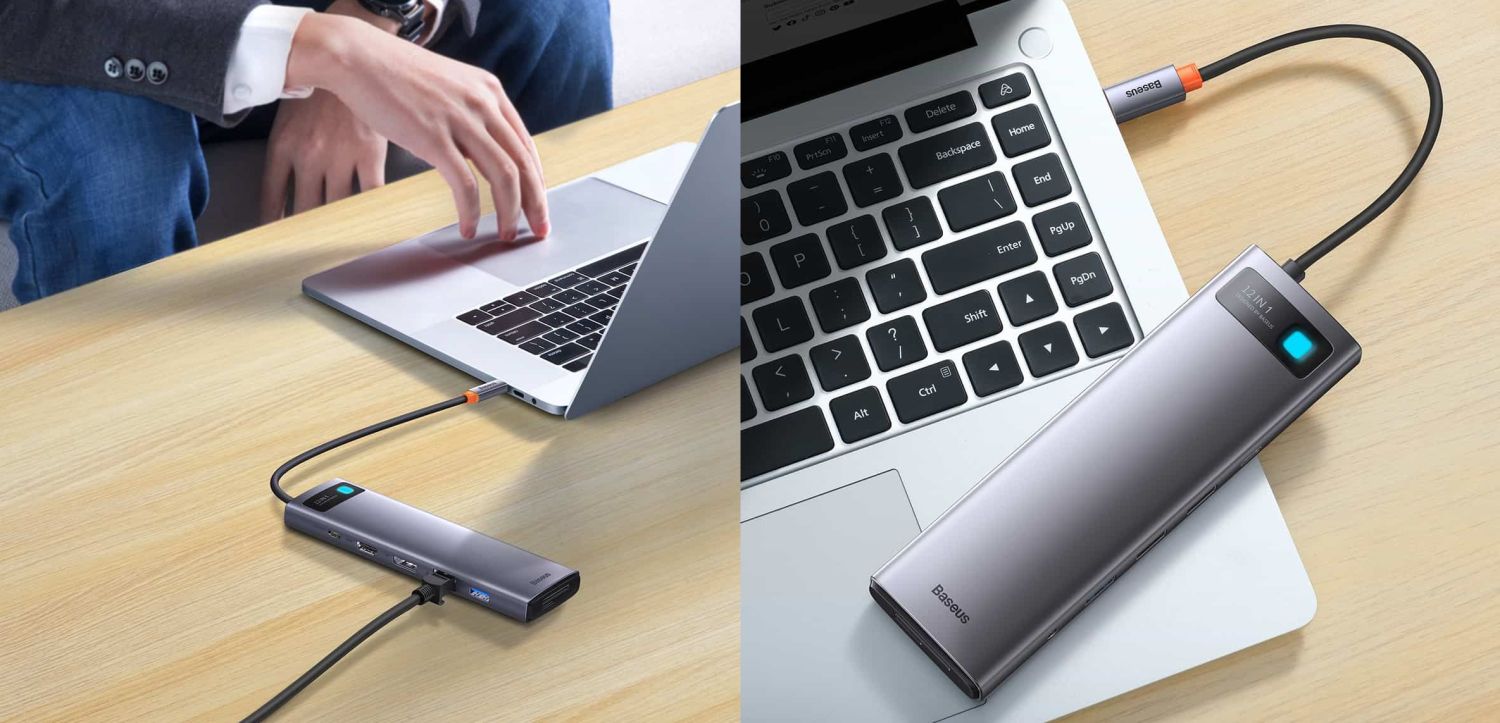 Baseus Metal Gleam Series/Starjoy 12-in-1 Multifunctional Type-C Hub ...