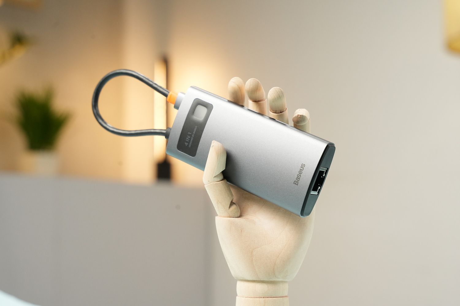 Baseus Starjoy Metal Gleam Series 4 in 1 With Ethernet Port price in ...