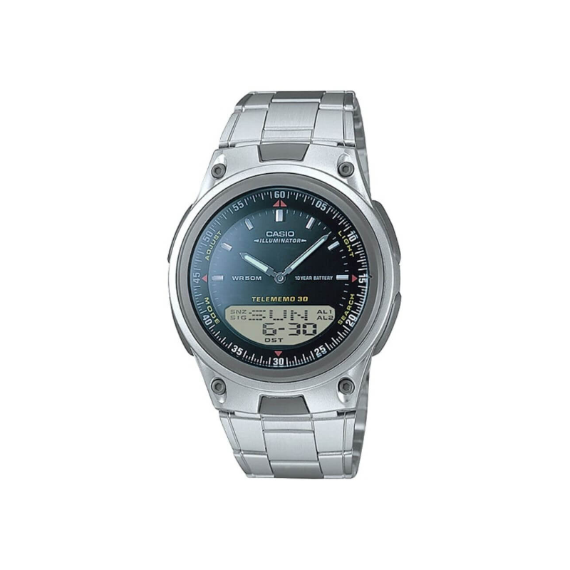 Casio Youth AW-80D-1AVDF Dual Time Stainless Steel Men’s Watch Price in ...