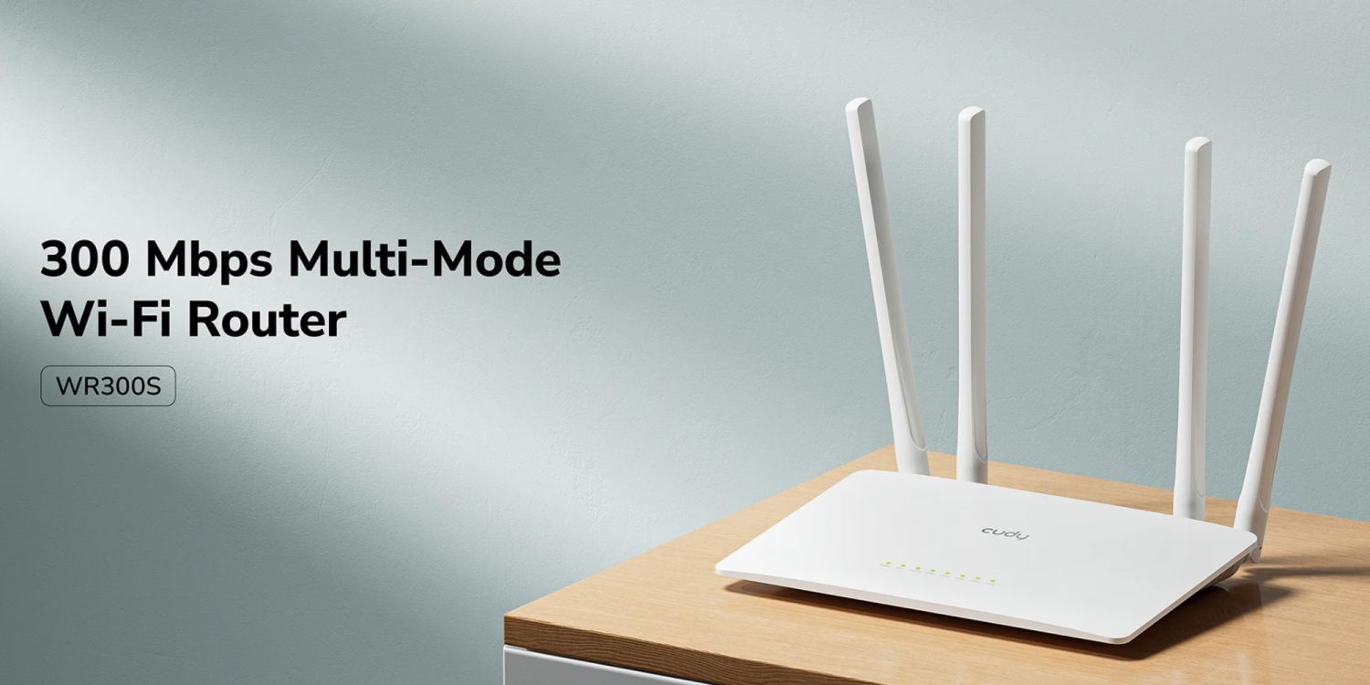 Cudy WR300S N300 300Mbps Wi‑Fi Router Price in Bangladesh