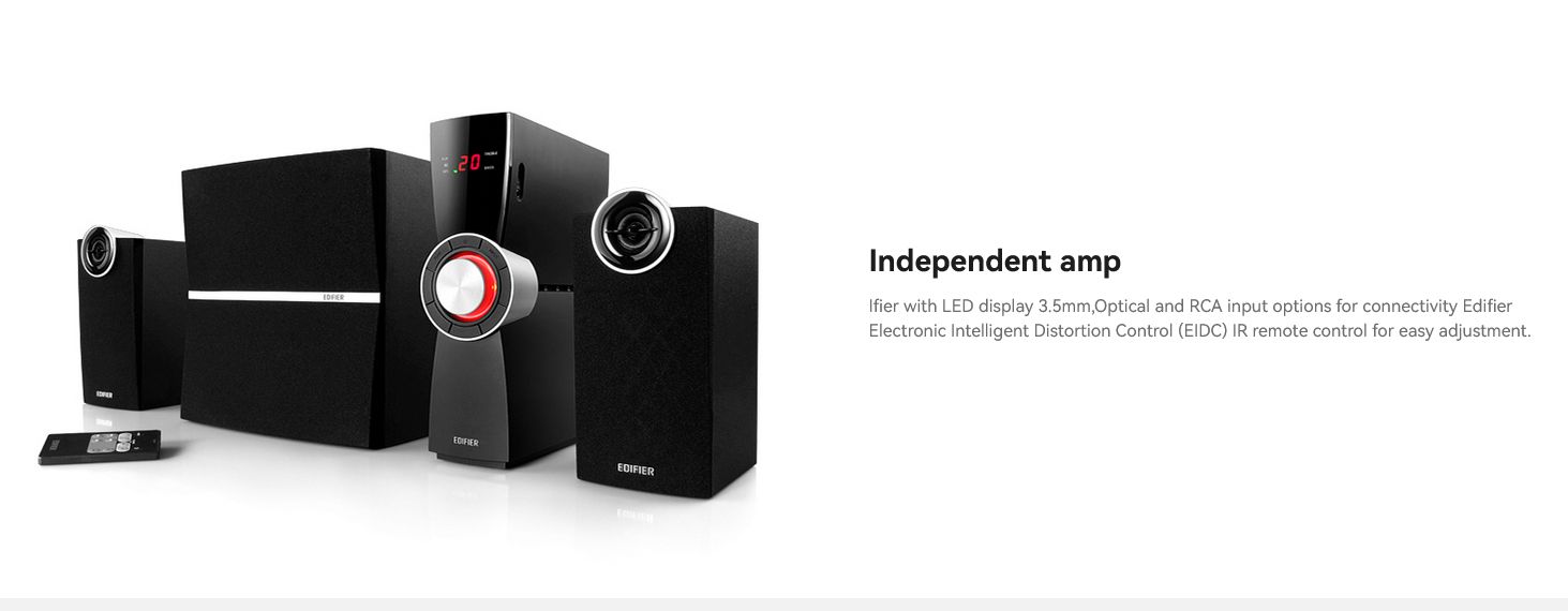 Edifier C2XD 2.1 Multimedia Speaker System price in Bangladesh
