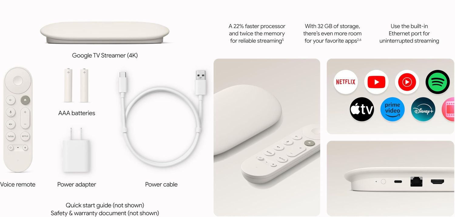 Google TV Streamer 4K With Voice Remote Price in Bangladesh