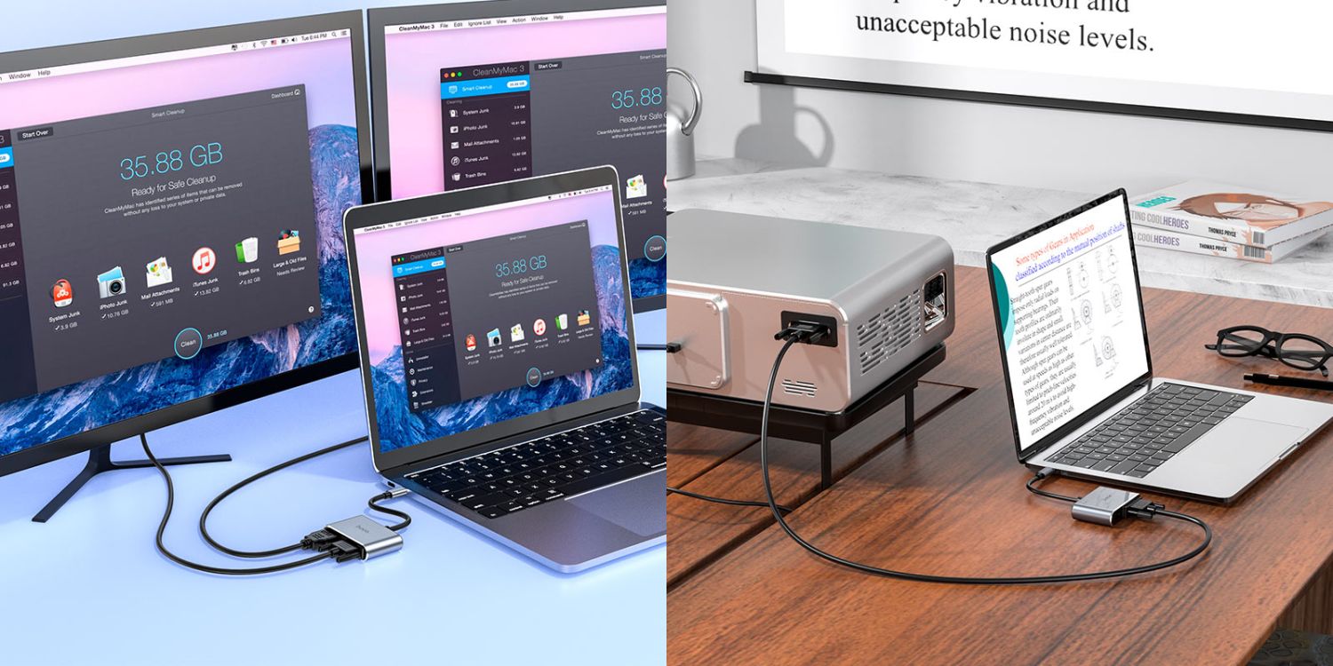 Hoco HB30 Eco Type-C Multifunctional Adapter Price in Bangladesh