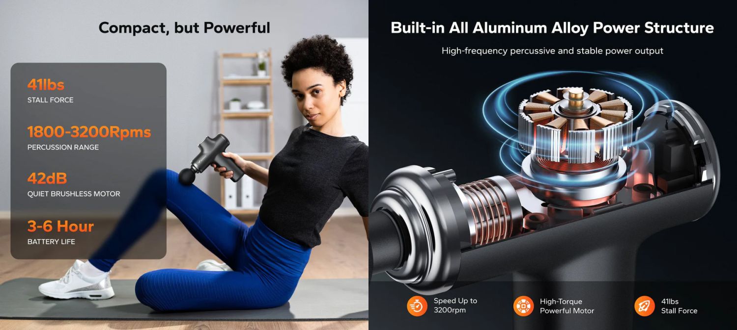 MERACH 9D Mini Massage Gun price in Bangladesh