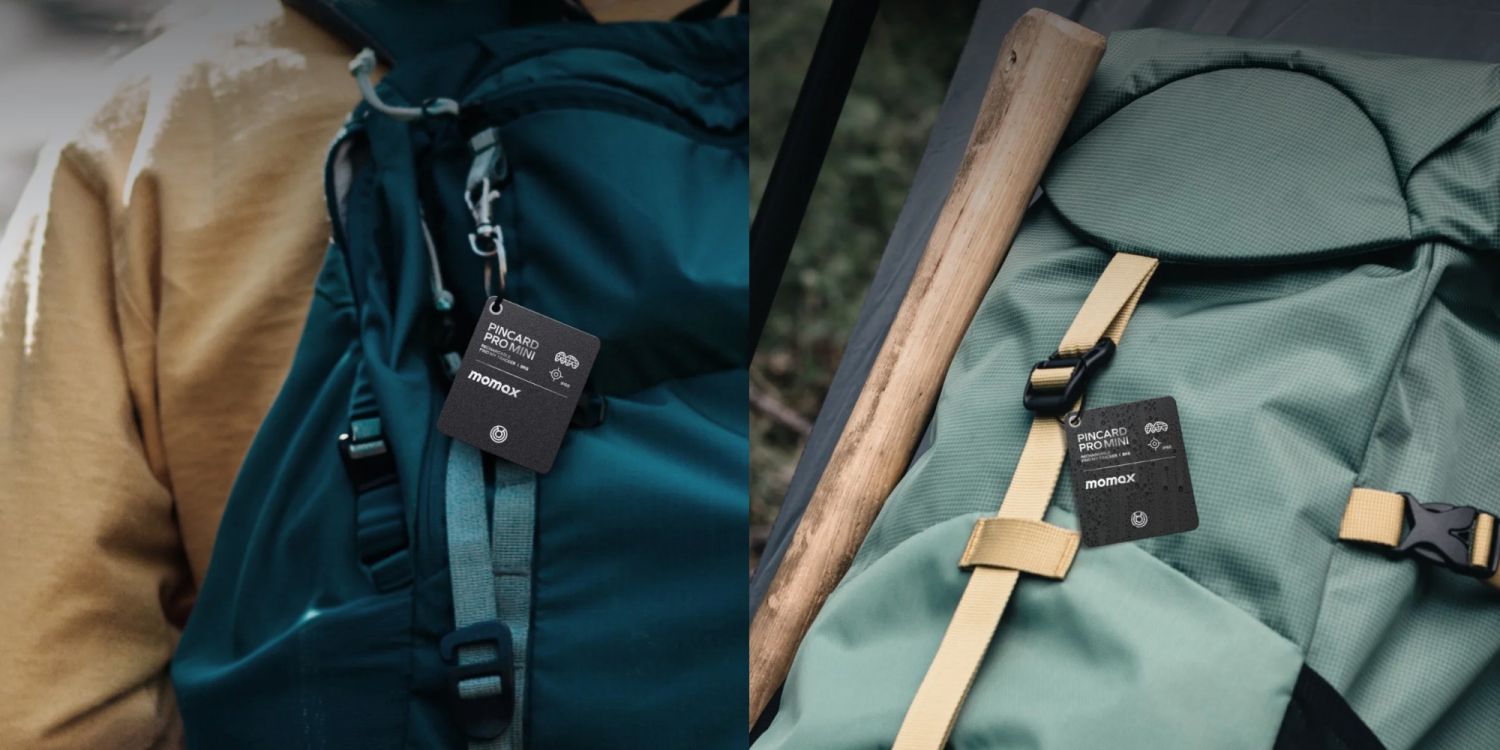Momax BR8 PinCard Pro Mini Find My Tracker