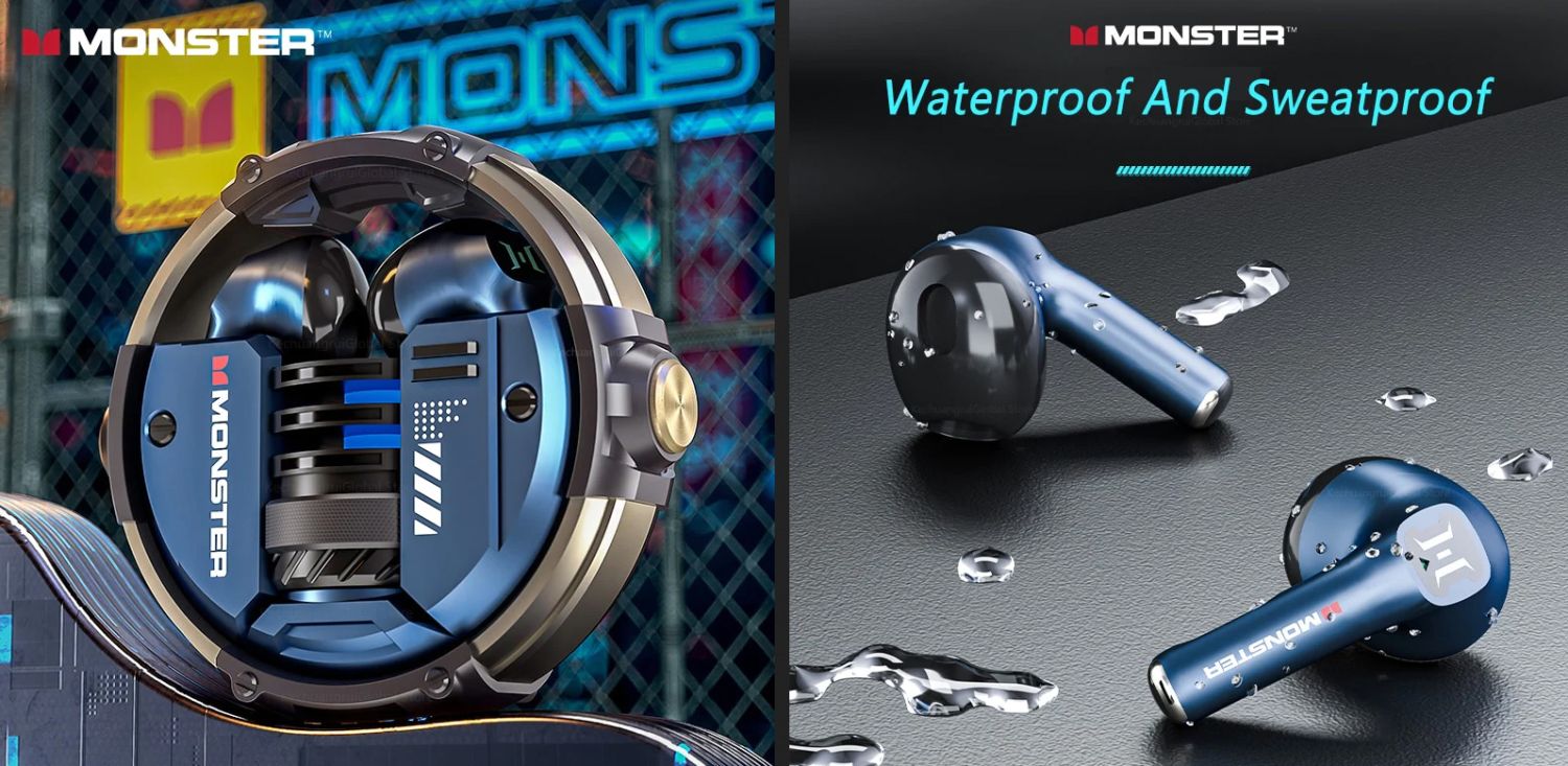 Monster Airmars XKT10 TWS Wireless Bluetooth Earphones Price in Bangladesh