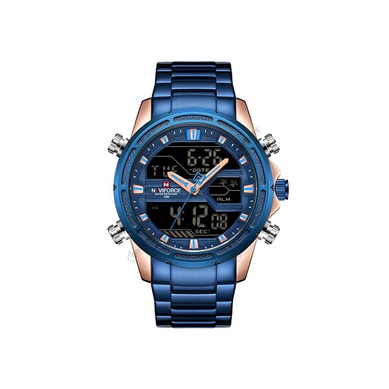NAVIFORCE NF9138 Analog-Digital Dual Movement Men’s Watch Price in ...