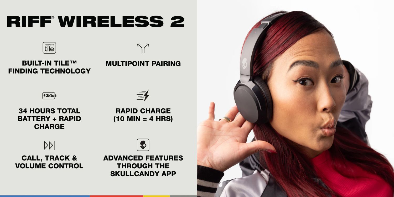 Skullcandy Riff 2 On-Ear Headphones price in Bangladesh