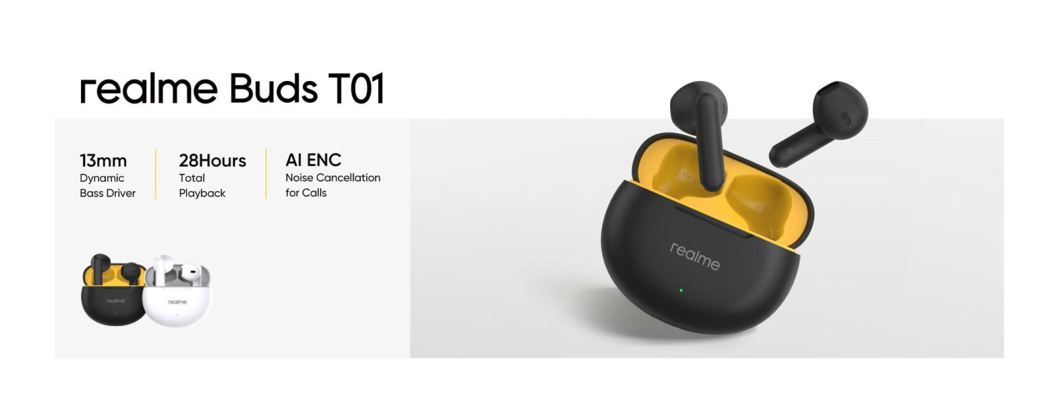 realme Buds T01 ENC TWS Earbuds Price in Bangladesh